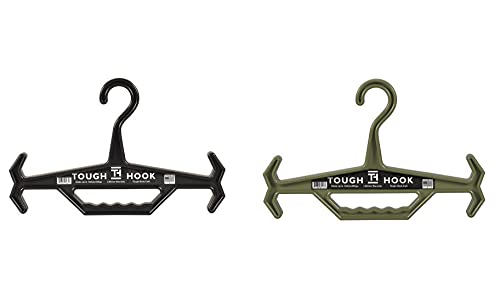 Original Tough Hook Hanger Pack Set of 2 | 1 Midnight and 1 Foliage |USA Made | Multi Pack