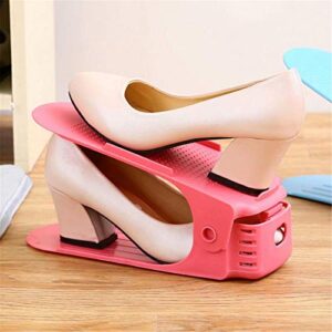 ASkinds 8PCS Shoe Slots Organizer, Adjustable Shoe Stacker Space Saver for Sneakers, Low Heels, High Heels, Sandals, Kids Shoes