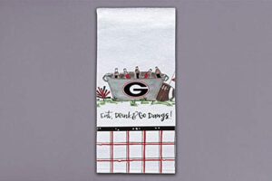 georgia eat, drink hand towel