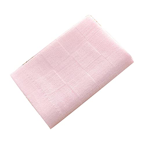 BENBOR 30x30cm Face Towel Square Towels for Washing Face Drying Hair Towels Cleaning Towel Face Cloths for Baby Kids Adult - Pink