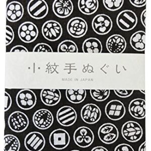 MIYAMOTO Japanese Traditional Towel Tenugui Small Pattern 5 type set Basic pattern-2 by KOMESICHI