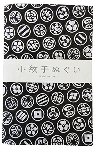 MIYAMOTO Japanese Traditional Towel Tenugui Small Pattern 5 type set Basic pattern-2 by KOMESICHI