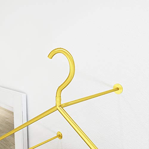 Hanger-Shaped Clothing Display Rack,Wall Garment Storage Rack,Coat Rack Hanger Storage for Clothing Store-80/100/120cm (Size : 803257cm)