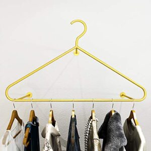 Hanger-Shaped Clothing Display Rack,Wall Garment Storage Rack,Coat Rack Hanger Storage for Clothing Store-80/100/120cm (Size : 803257cm)