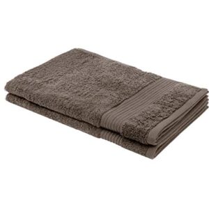 Bliss Luxury Combed Cotton Bath Towels - 34" x 56" | Extra Large Premium Quality Bath Sheet | Salon Towels | 650 GSM | Soft & Absorbent Towels for Bathroom | Slate, 2 PK Bliss Hand Towels