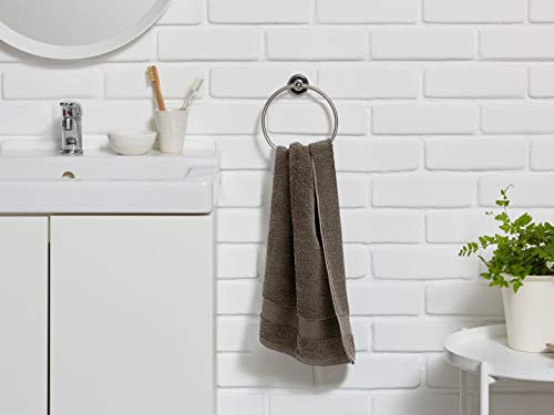 Bliss Luxury Combed Cotton Bath Towels - 34" x 56" | Extra Large Premium Quality Bath Sheet | Salon Towels | 650 GSM | Soft & Absorbent Towels for Bathroom | Slate, 2 PK Bliss Hand Towels