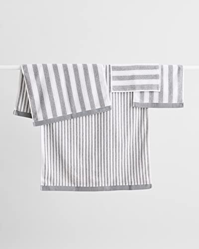 MARIMEKKO - Kaksi Raitaa Terry Cotton Hand Towel (Gray)