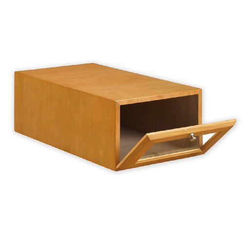 ShoeTrap Standard Shoe/Sandal Storage Box, Maple