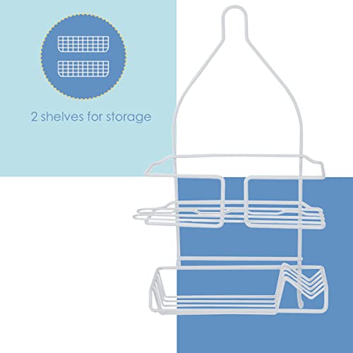 Home Basics SC10228 Shower Caddy, Vinyl