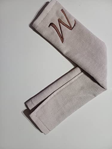 Global_Trading 6 Pack - FINGERTIP Towels 11X18 Terry-Velour Towels 100% Cotton (Beige) (6, Beige)