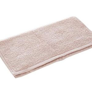 Global_Trading 6 Pack - FINGERTIP Towels 11X18 Terry-Velour Towels 100% Cotton (Beige) (6, Beige)