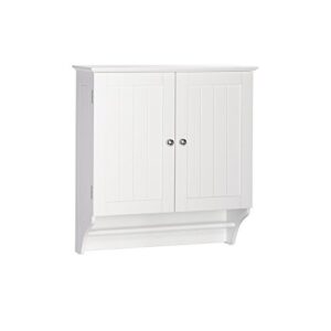 riverridge ashland two-door, white wall cabinet