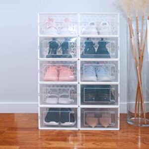 Pikanty - Stackable Shoe Organizer Bins | Made in USA (10)