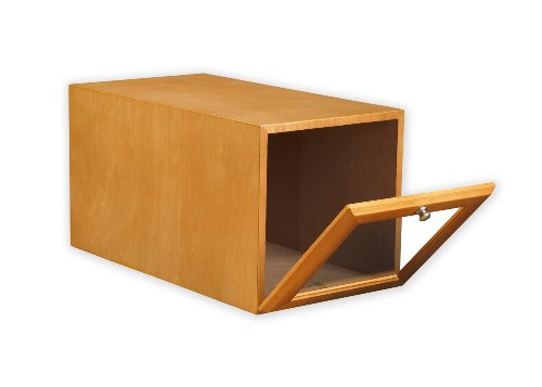 ShoeTrap Hightop/Heel Shoe Storage Box, Maple