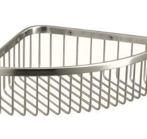 KOHLER K-1897-SN Large Shower Basket, Vibrant Polished Nickel