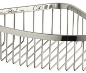 KOHLER K-1897-SN Large Shower Basket, Vibrant Polished Nickel