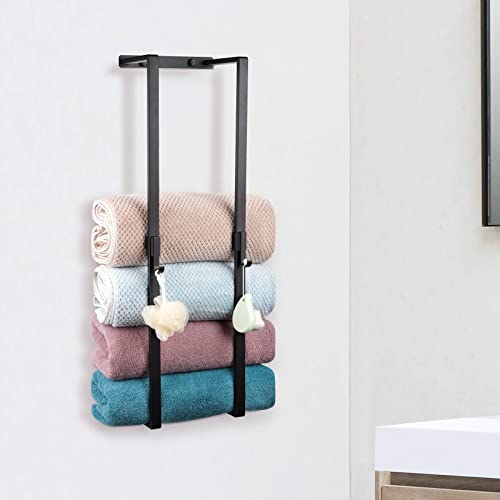 Echaprey Towel Racks for Bathroom Towel Holder Stainless Steel Wall Towel Rack for Bathroom Organizing of Washcloths Hand or Bath Towels