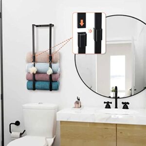 Echaprey Towel Racks for Bathroom Towel Holder Stainless Steel Wall Towel Rack for Bathroom Organizing of Washcloths Hand or Bath Towels