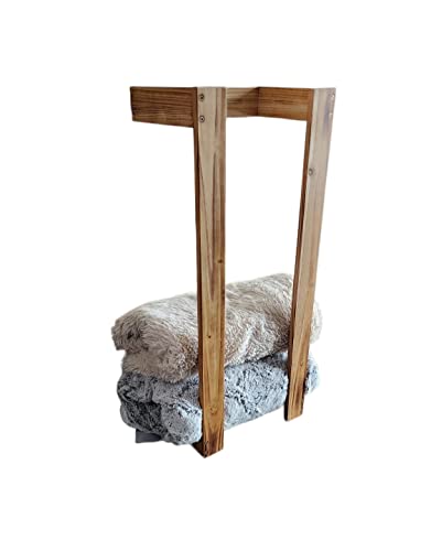 Rustic Towel Rack or Blanket Rack