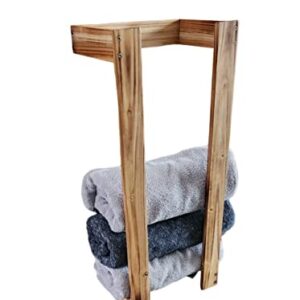 Rustic Towel Rack or Blanket Rack