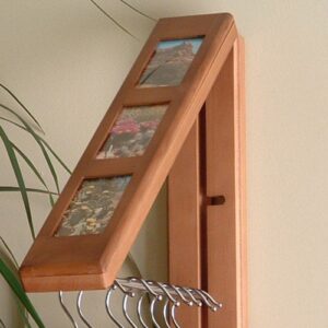 InstaHANGER Picture Perfect Closet Organizer, The Original Folding Drying Rack, Wall Mount