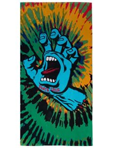 santa cruz screaming hand towel