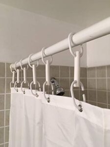 staydry systems extra long shower rings (institute) (6.0)