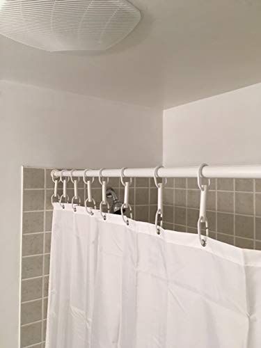 StayDry Systems Extra Long Shower Rings (Institute) (6.0)