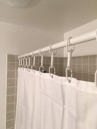 StayDry Systems Extra Long Shower Rings (Institute) (6.0)