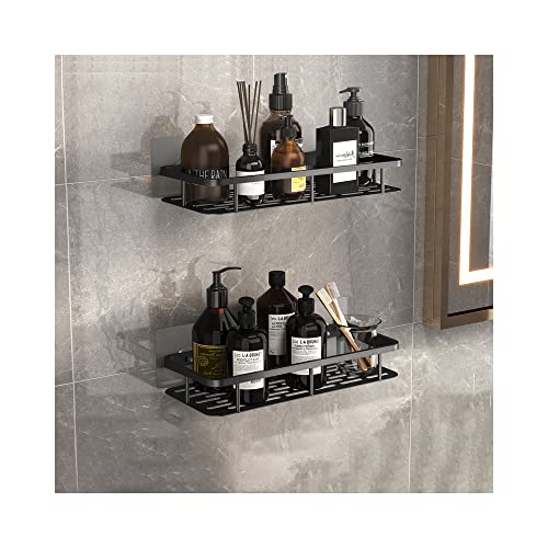 ITrixgan Bathroom Organizer Accessory Inside Shower Shelf Wall Caddy Stick On Rack Storage Holders