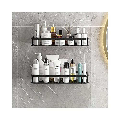 ITrixgan Bathroom Organizer Accessory Inside Shower Shelf Wall Caddy Stick On Rack Storage Holders