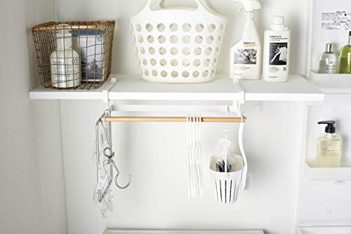 Yamazaki Home Tosca Under-Shelf Hanger Holder closet storage and organization systems, One Size, White