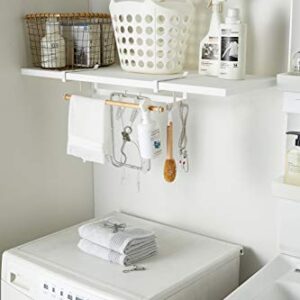 Yamazaki Home Tosca Under-Shelf Hanger Holder closet storage and organization systems, One Size, White