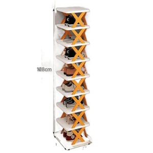 multi-layer simple shoe rack home doorway shoe cabinet storage space saving small narrow shoe cabinet