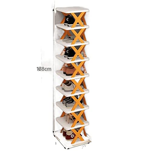 Multi-Layer Simple Shoe Rack Home Doorway Shoe Cabinet Storage Space Saving Small Narrow Shoe Cabinet