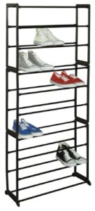 sunbeam sr00755 30-pair shoe rack, black