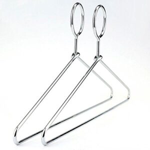 only hangers quality hotel anti-theft hangers - polished chrome (set of 25)