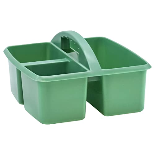 Teacher Created Resources Eucalyptus Green Plastic Storage Caddy, Pack of 6