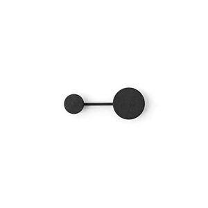 menu, black afteroom coat hanger, small