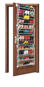 colibyou naturally home over the door shoe rack w/ 12 layers that holds up to 36 pairs of shoes