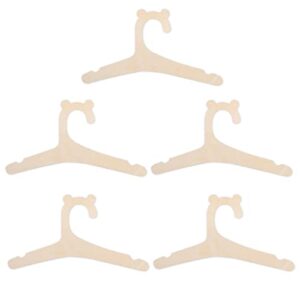 littryee toddler hangers, wooden baby hangers, baby clothes hangers creative bear cardboard hangers, ultra slim children wooden hangers for baby clothes