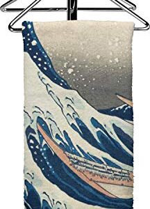 YouCustomizeIt Great Wave Off Kanagawa Finger Tip Towel - Full Print