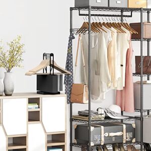 Hanger Storage Organizer, Metal Hanger Organizers for Closet Laundry Room, Hanger Rack for Velvet Plastic Hangers