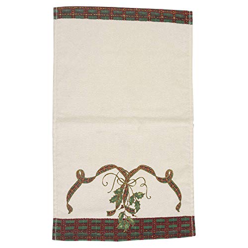 Lenox Holiday Nouveau Gold Cloth Fingertip Towel