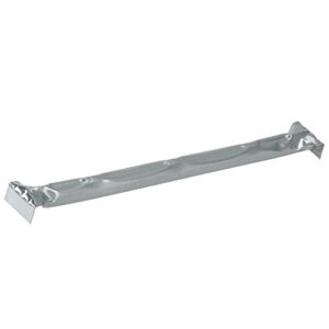 choice shipping wardrobe hanger bar, 20" length, silver (1 each)