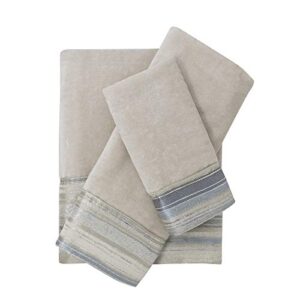 Croscill Fingertip Towel, 11" x 18" / 1-Pack, Taupe