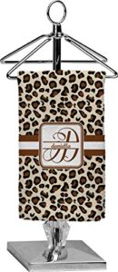 youcustomizeit leopard print finger tip towel - full print (personalized)