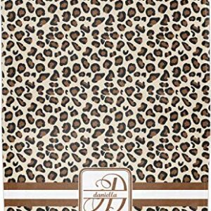 YouCustomizeIt Leopard Print Finger Tip Towel - Full Print (Personalized)