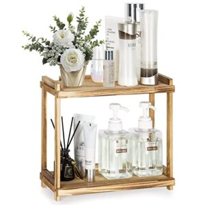 bathroom counter organizer-small bathroom countertop organizer for bathroom counter ,2 tier bathroom organizer countertop wood