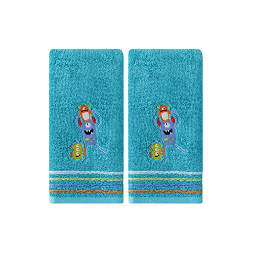 SKL Home Monsters Hand Towel, Jade